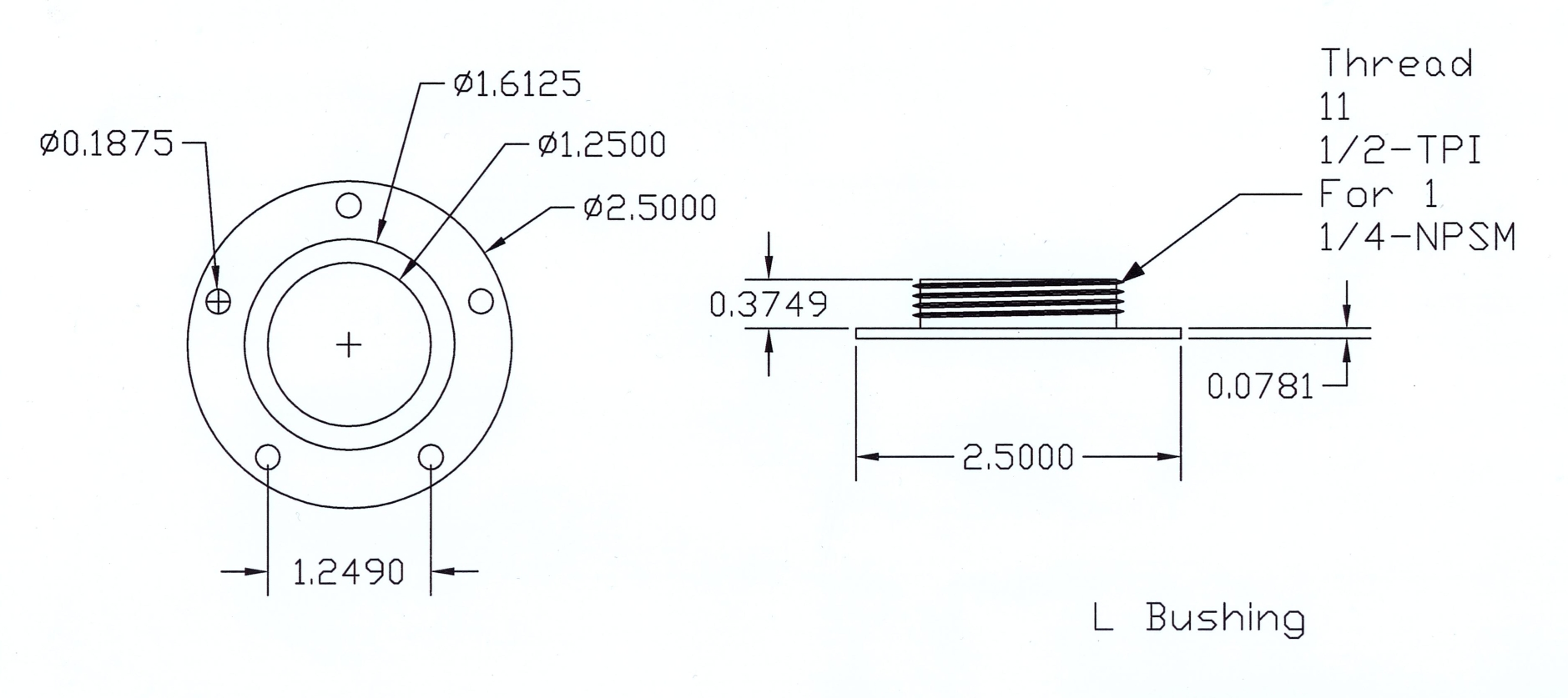 Krueger Sentry Mechanical Remote Fuel Oil Level Gauge